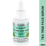 Buy ColorBar Co-Earth Tea Tree Face Serum - Non-Greasy, For Acne & Oil ...