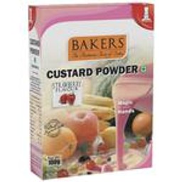 Buy BAKERS Custard Powder - Strawberry Flavour Online at Best Price of ...