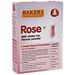 Buy BAKERS Milkshake Mix Flavour Powder - Rose, Ready To Use Online at ...