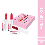 Buy MyGlamm POPxo Makeup Left On Red Mini Lip Kit - High Standards, Buh ...