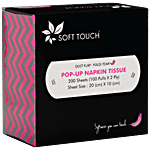 Buy Soft Touch Informal Facial Napkin Tissues - 2 Ply Online at Best ...