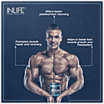 Buy INLIFE BCAA Supplement - Watermelon, 7g Amino Acids Instantized ...