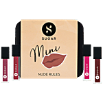 Buy Sugar Cosmetics Nude Rules Mini Lipstick Set Online at Best Price ...