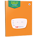 Buy Target Publications One Side Blank & One Side Ruled Notebook ...