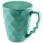 Buy Urban Chef Prism Ceramic Coffee Mug - Sea Green, Handcrafted, Shine ...