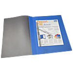 Buy Solo Report File - With One Touch Clip, Platic, Blue, 240 mm x 315 ...