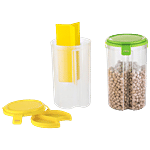 Buy AMBITION 3 Section Storage Container With Airtight Lid - For Home ...