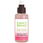Buy Pure Sense Pink Guava Face Toner - Rose Water & Pomegranate ...