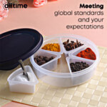 Buy All Time Plastic Masala Dabba With Lid - Assorted Colour Online at ...