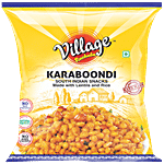Buy Village Ruchulu Karaboondi - Made With Rice & Lentils, Rich Taste ...