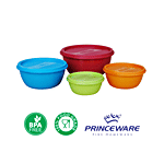 Buy Princeware Storage Containers - Plastic, Assorted Colours, Store ...