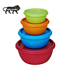 Buy Princeware Storage Containers - Plastic, Assorted Colours, Store ...