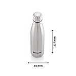 Buy Modware Kool King Stainless Steel Vacuum Insulation Bottle - Silver ...