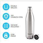 Buy Modware Kool King Stainless Steel Vacuum Insulation Bottle - Silver ...