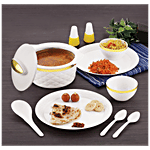 Buy Modware Kohenoor Kitchen Set - 1.8 L Casserole + 2 Plates + 2 Bowls ...