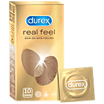 Buy Durex Real Feel Condoms for Men - 10 Count| For Real Skin on Skin ...