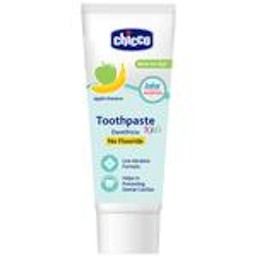 Buy Chicco Kids Toothpaste - Apple Banana, No Fluoride, Removes Plaque ...