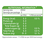 Buy Paper Boat Zero Lemon Lime Sparkling Water - Carbonated Water ...