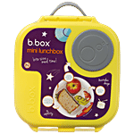 Buy Bbox Mini Lunch Box - Lemon Sherbet Yellow Grey, Silicone, Leak ...