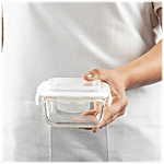 Buy Borosil Klip-N-Store Glass Storage Containers With Airtight Lids ...