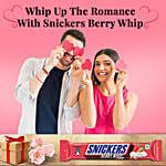 Buy Snickers Berry Whip Valentine Chocolate Gift Bar, Peanuts, Nougat ...