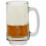 Buy Yera Glass Beer Mug - Plain, Lightweight Online at Best Price of Rs ...