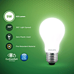 Buy Philips Full Glow 9W LEB Bulb - White, 825 Lumen, 6500K, E27 ...