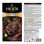 Buy Heidi 95% Cocoa Dark Chocolate Bar Online at Best Price of Rs 395 ...