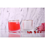 Buy Yamasin Crystal Juice Glass - With Gold Line, Highly Durable Online ...