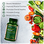 Buy Smart Greens Plant Based Whole Food Multivitamin Tablets - Boosts ...