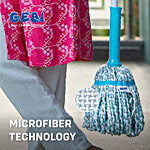 Buy Gebi Microfiber Twist Mop - For Floor Cleaning, 120 cm/4 Feet ...