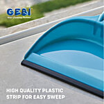 Buy Gebi Dolphin Dust Pan - With Brush, Blue, High Quality Online at ...