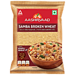 Buy Aashirvaad Samba Broken Rava - Made From 100% Khapli Wheat, Rich In ...