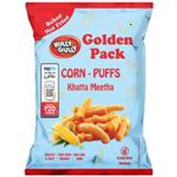 Buy Hully Gully Corn-Puffs - Khatta Meetha, Baked, Golden Pack Online ...