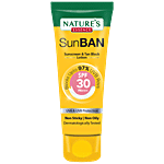 Buy Natures Essence SunBan Sunscreen & Tan Block Lotion - SPF 30 PA ...