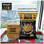 Buy SNACK AND LADDER Hakuna Makhana - Cheesy Mango, Roasted, Gluten ...