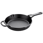 Buy Home Puff Pre-Seasoned Cast Iron Multipurpose Skillet/ Fry Pan ...