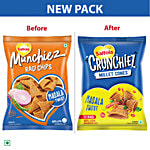 Buy Saffola Crunchiez Millet Cones - Masala Twist Online at Best Price ...