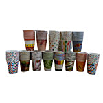 Buy Paricott Paper Cup - Mix Design, Assorted Colour, Eco-friendly ...