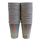 Buy Paricott Paper Cup - Mix Design, Assorted Colour, Eco-friendly ...