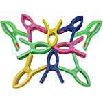 Buy Hazel Plastic Cloth Clips - D1, Lightweight, Strong & Durable ...