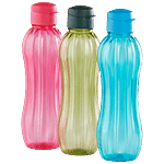 Buy Polyset Flame PET Plastic Bottle - Blue, Green & Pink Colours ...