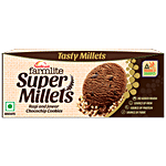 Buy Sunfeast Farmlite Super Millets Ragi & Jowar Chocochip Cookies - No ...