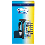 Buy Gillette Guard Shaving Kit For Men - 1 Razor, 6 Cartridges, 1 Cream ...
