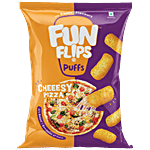 Buy Fun Flips Puffs - Cheeesy Pizza, Baked Online at Best Price of Rs ...