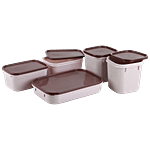 Buy JOYO Alfa Container Set - Plastic, 141, 121, 211, Opaque, Leak ...