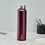Buy BB Home Frost Stainless Steel Water Bottle With Steel Cap ...