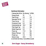 Buy Go Zero Zero Sugar Ice Cream - Sassy Strawberry Online at Best ...