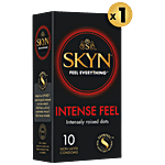 Buy SKYN Premium Condoms - Intense Feel, Non-latex Online at Best Price of Rs 320 - bigbasket