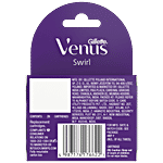 Buy Gillette Venus Venus Swirl Razor Cartridges - Long Lasting Painfree ...